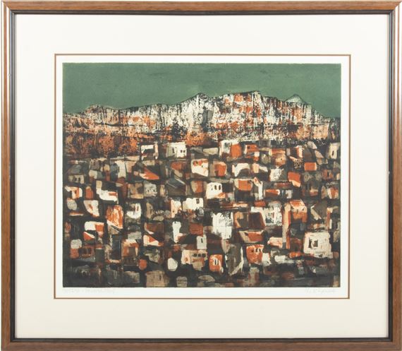 Rudolf Kügler | On Wove Paper, 1964, Moorish City, H 15.75'' W 19.5 ...