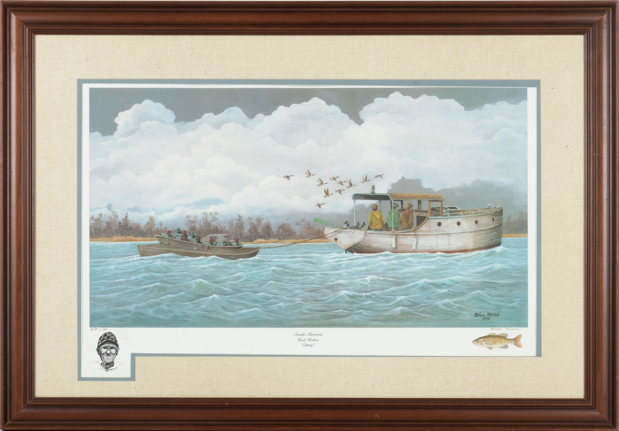 Bill Rose | The Sneak Shooters (1988) | MutualArt