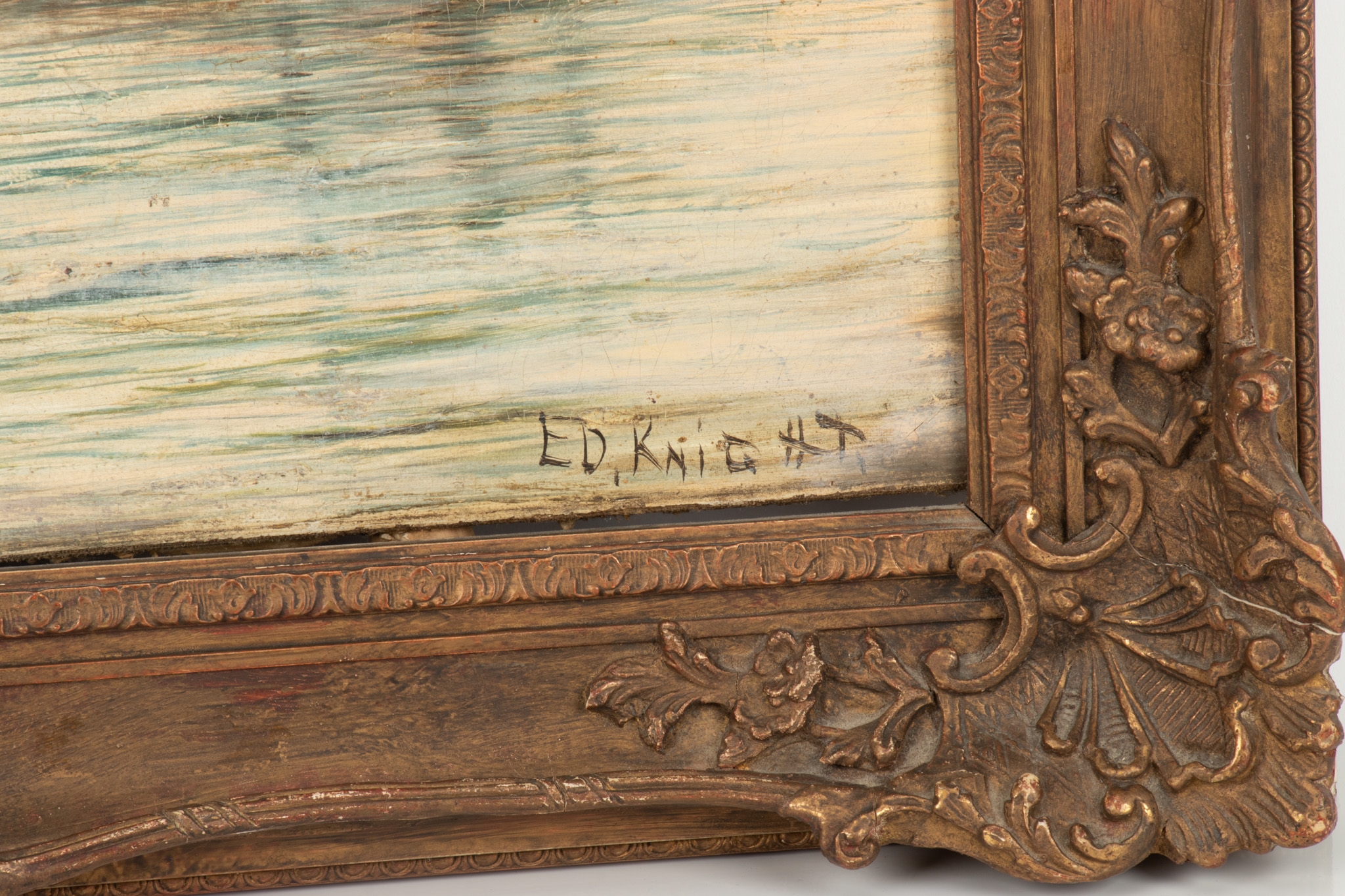 Edwin Knight | Harbor Scene | MutualArt