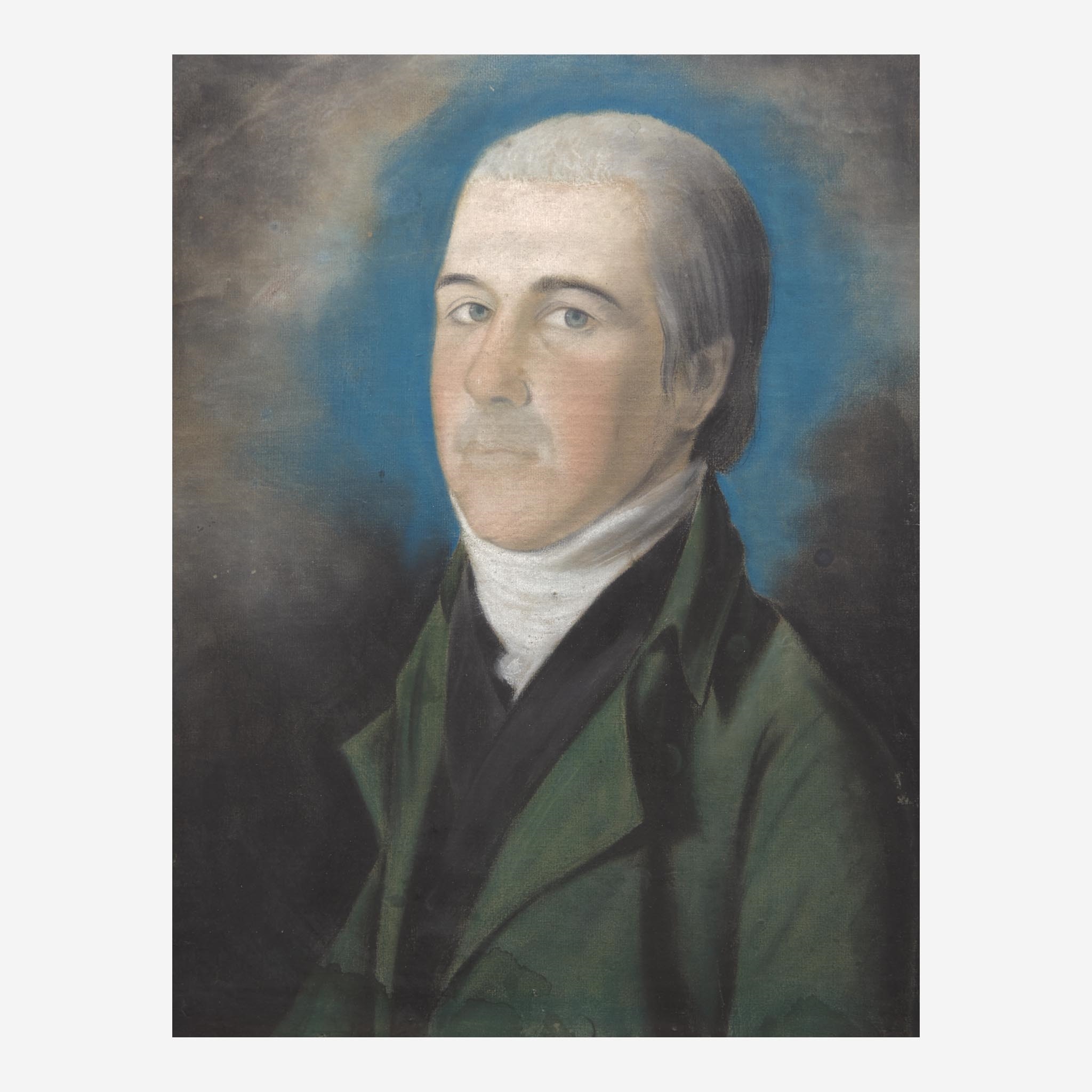 American School, 19th Century | Portrait of Solomon Dickinson | MutualArt