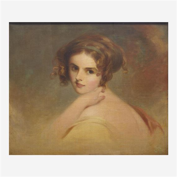 Thomas Sully | Portrait of Actress Fanny Kemble (1809-1893) as Beatrice ...