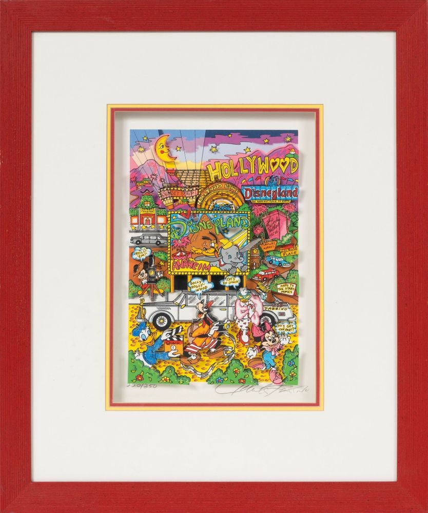 Charles Fazzino | Disneyland Anaheim | MutualArt