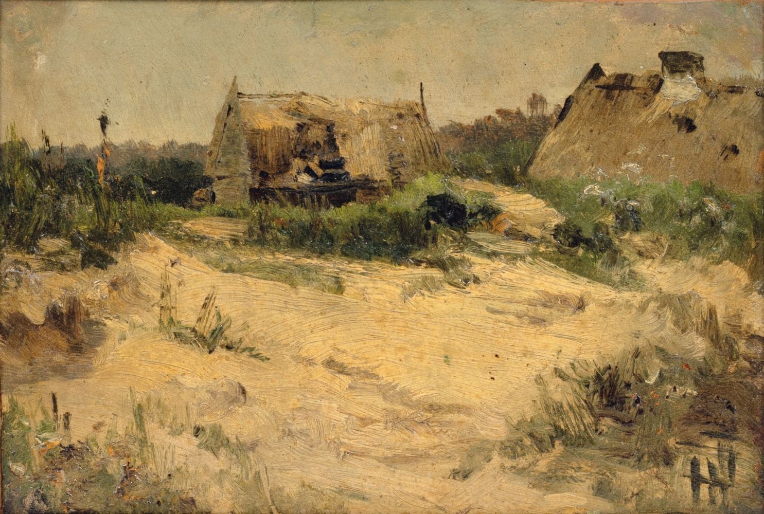 Hans Peter Feddersen | Polish Huts (1873) | MutualArt