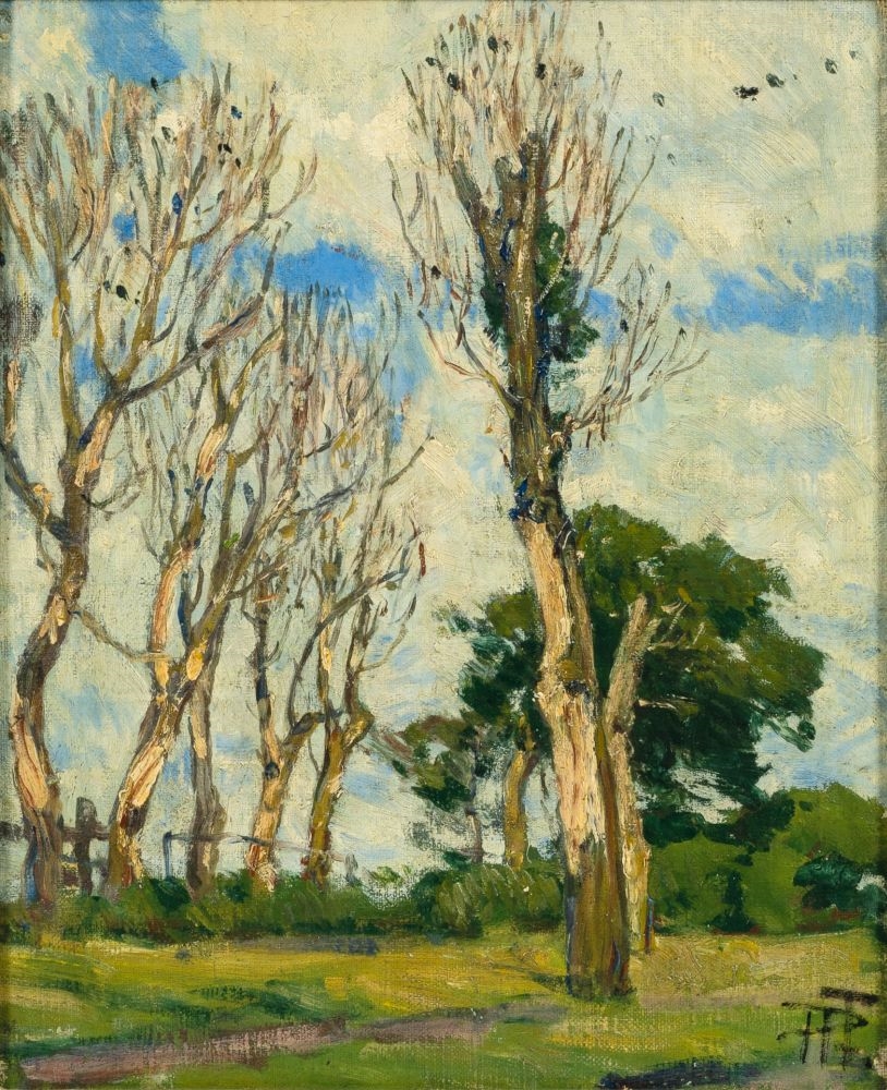 Hans Peter Feddersen | Landscape with Trees (Circa 1912) | MutualArt