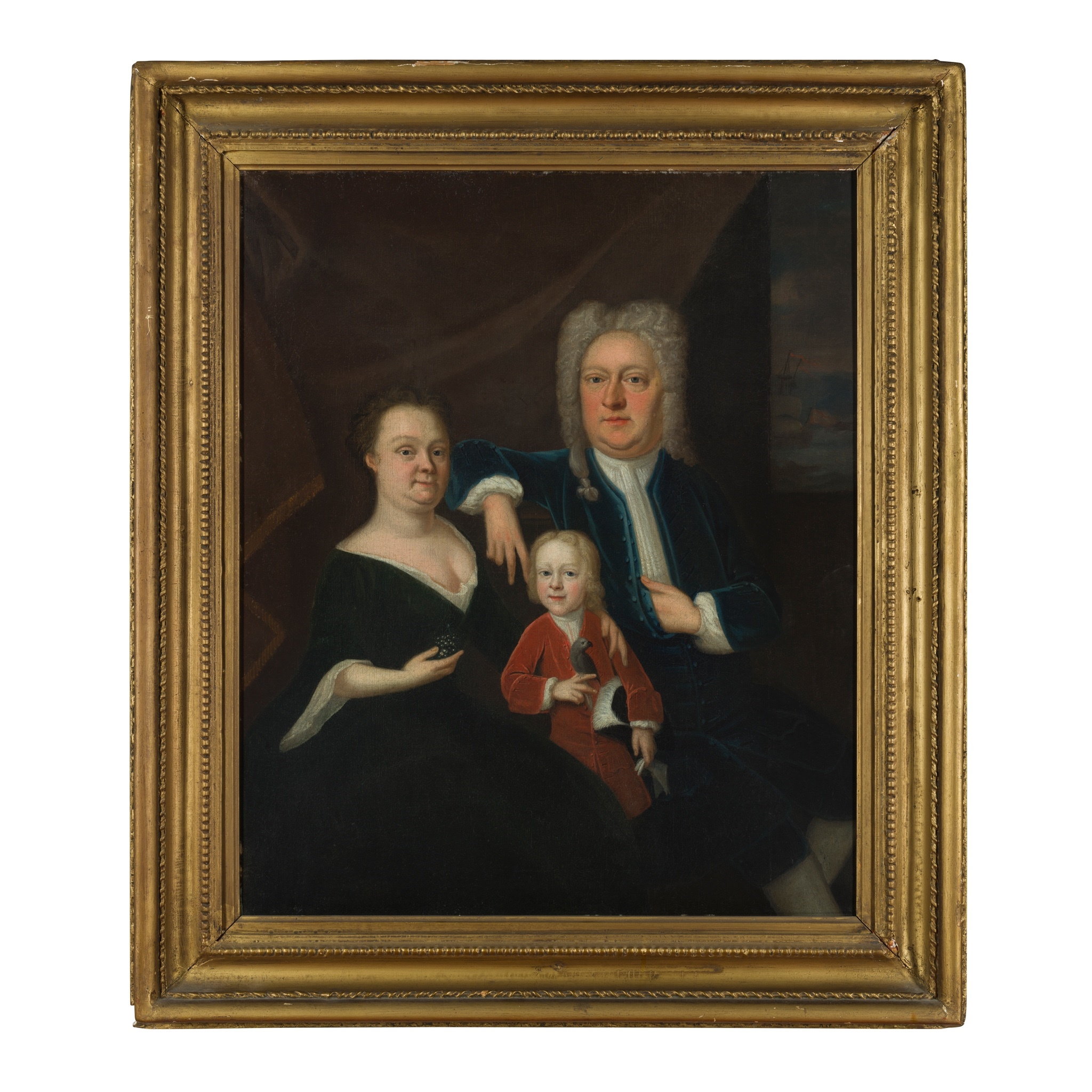 British School, 18th Century | A GROUP PORTRAIT OF A MERCHANT FAMILY ...