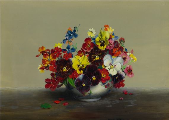 Laurence Biddle | STILL LIFE IN A CHINESE BOWL | MutualArt