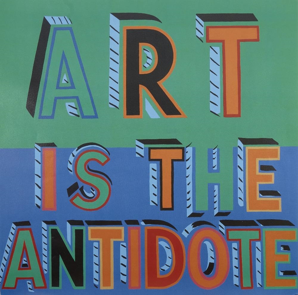 Bob & Roberta Smith | Art is the antidote | MutualArt
