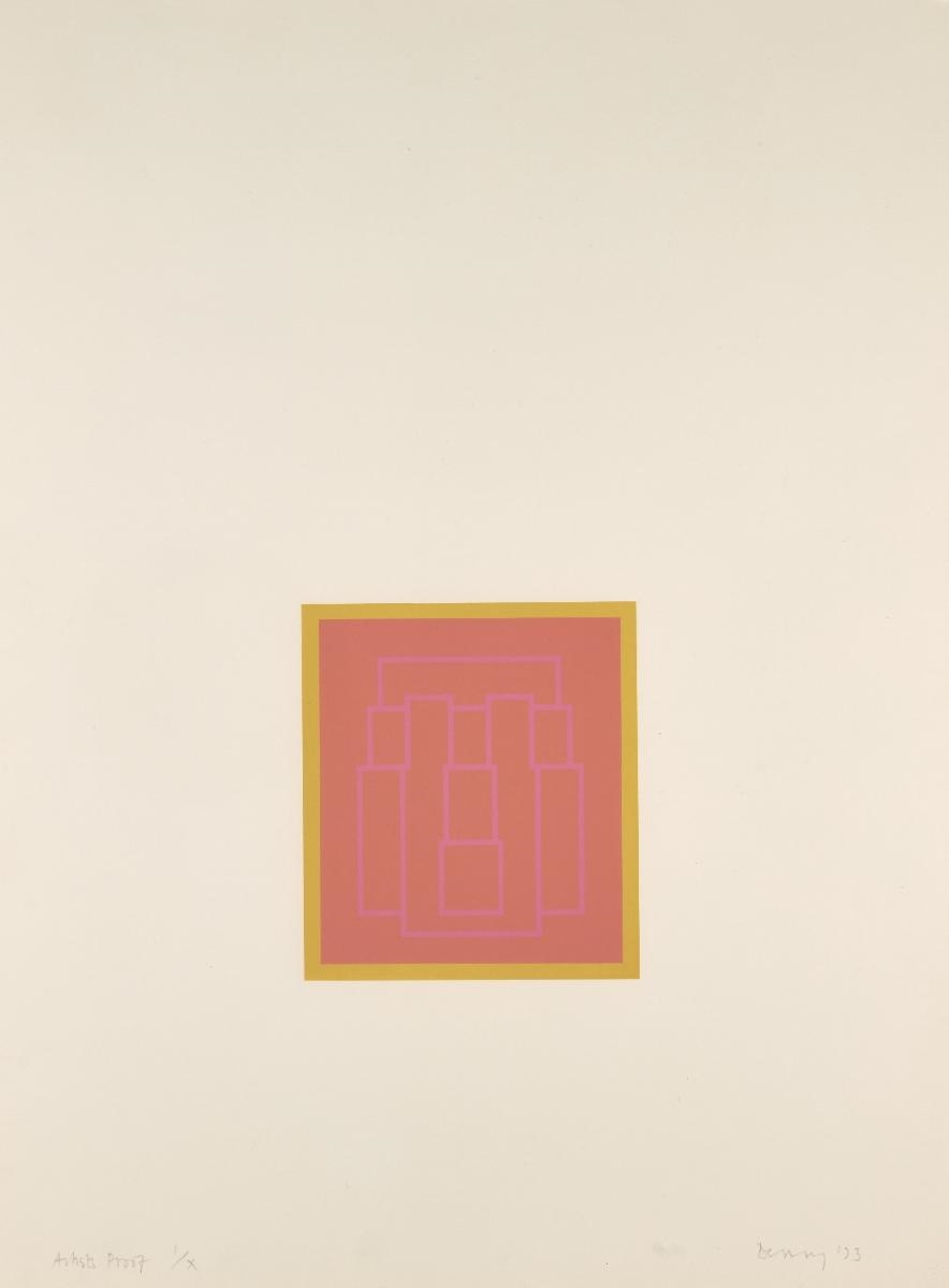 Robyn Denny | Portraits Series A (1 (1973) | MutualArt