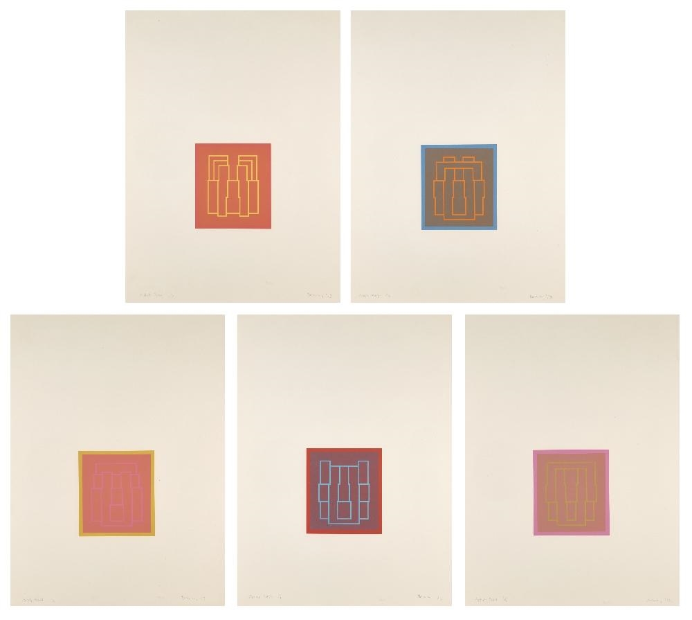 Robyn Denny | Portraits Series A (1 (1973) | MutualArt