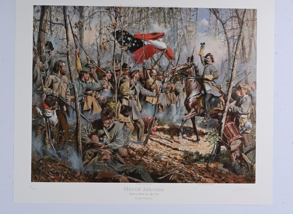 Don Troiani | battle of Shiloh, Tennessee in April of 1862 (1862) | MutualArt