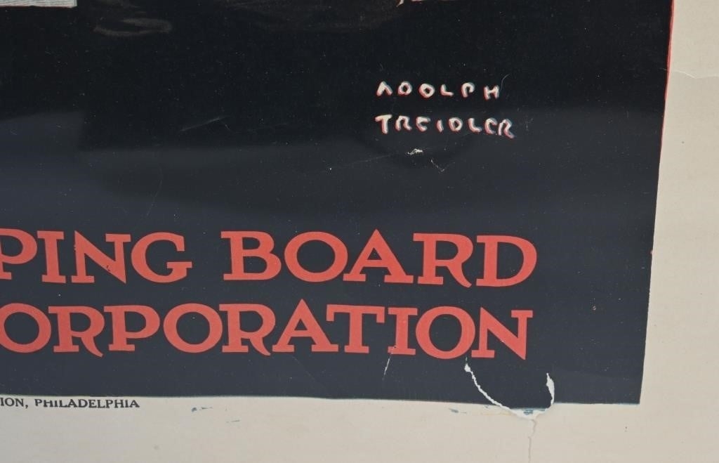 Adolph Treidler | Make Every Minute Count For Pershing (1917) | MutualArt