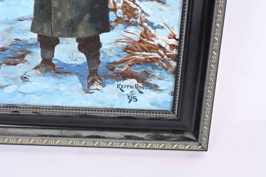 Keith Rocco | US Army service member during the winter holding a ...