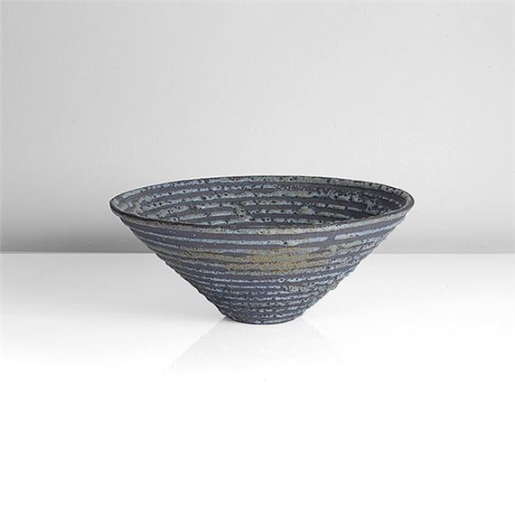 Emmanuel Cooper | Banded Conical Bowl | MutualArt