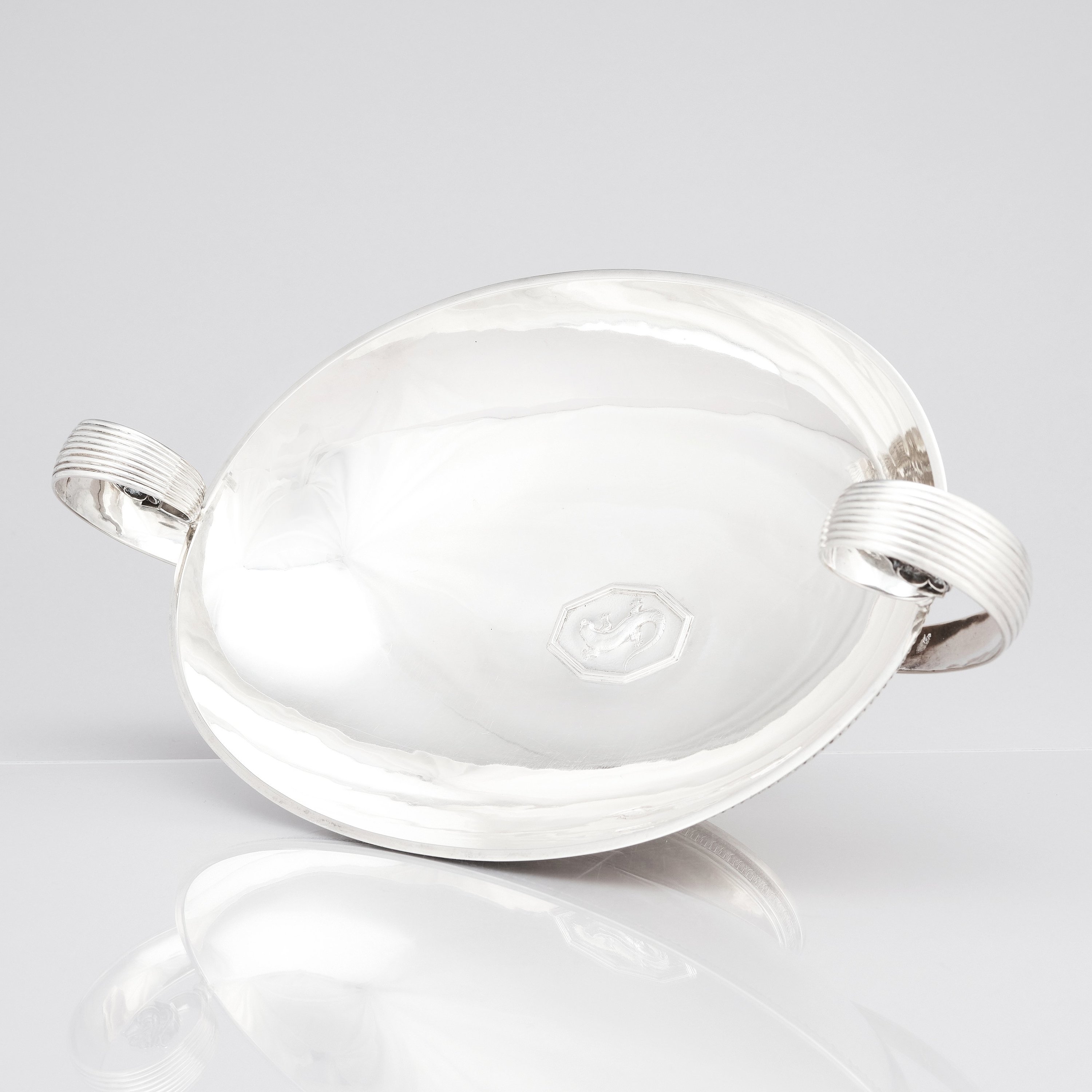 Atelier Borgila | an oval footed bowl (1931) | MutualArt