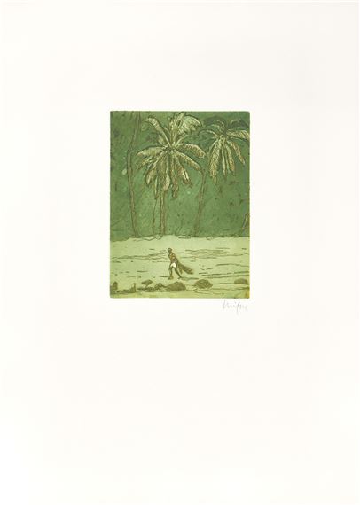 Peter Doig | Six works: Black Palms (2004) | MutualArt