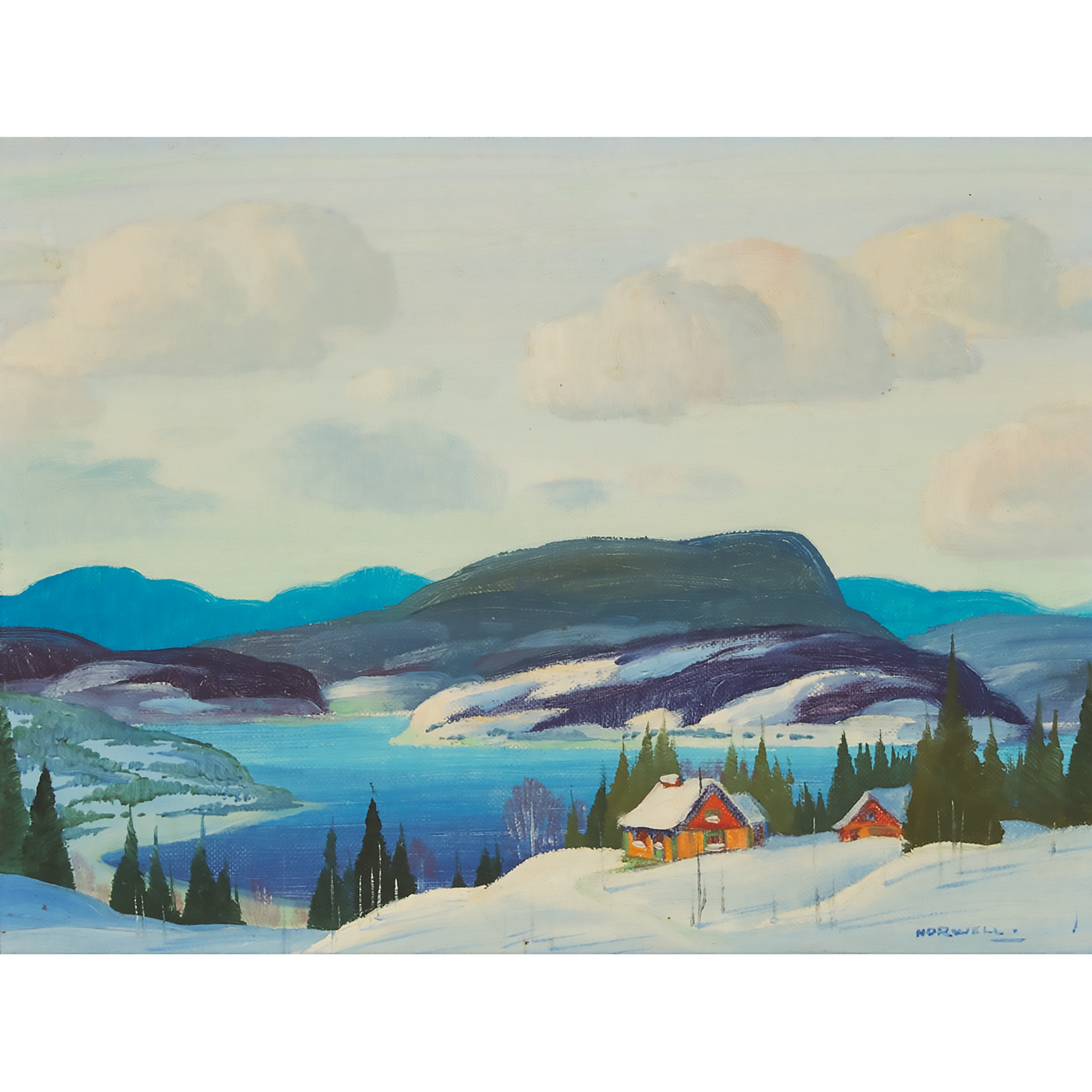 Graham Norwell | WINTER SUNRISE | MutualArt