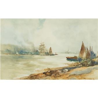 James Wilson Morrice | Landscape, Sainte-Anne-de-Beaupré (Circa 1897 ...