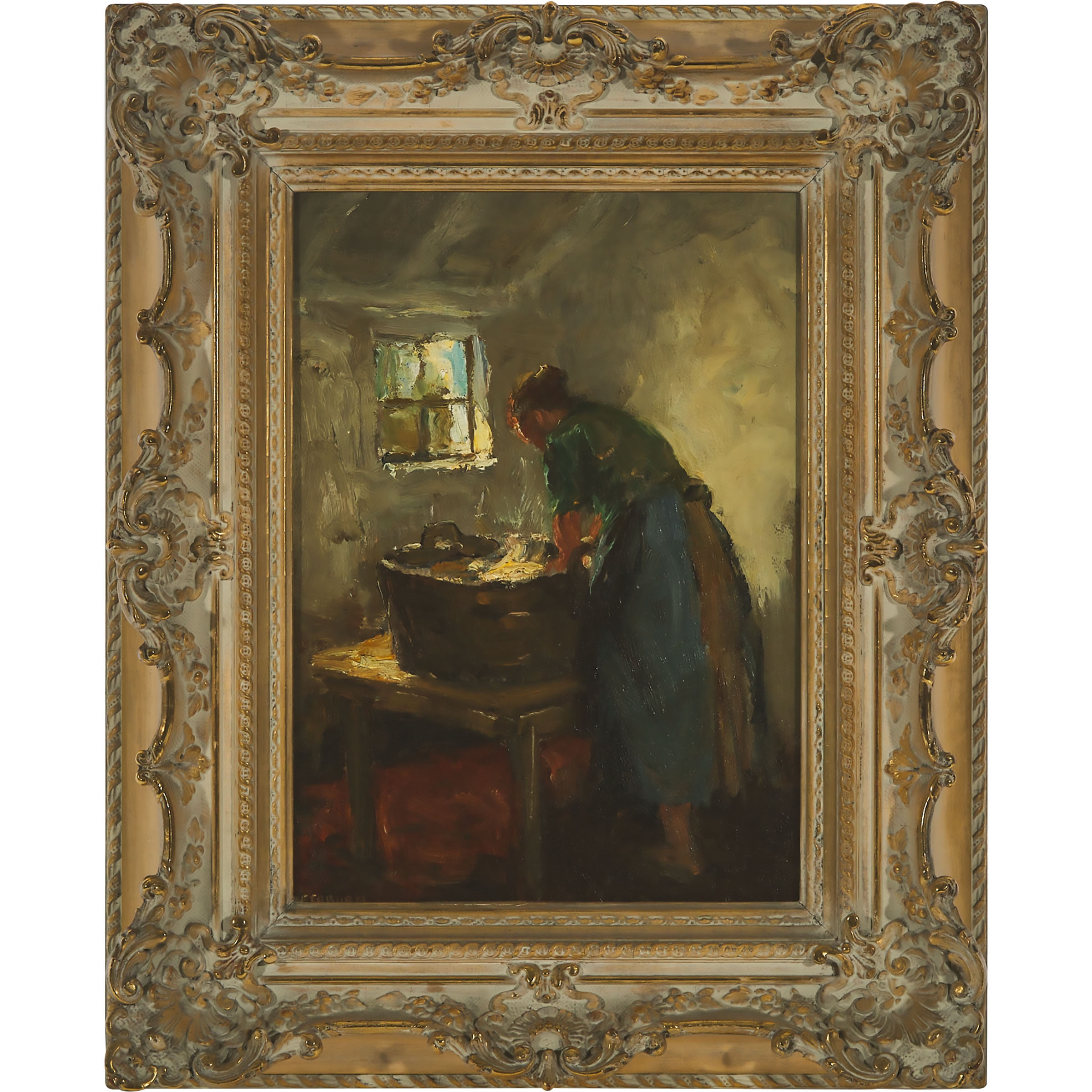 Frederick Simpson Coburn | UNTITLED (WASHER WOMAN) (1913) | MutualArt