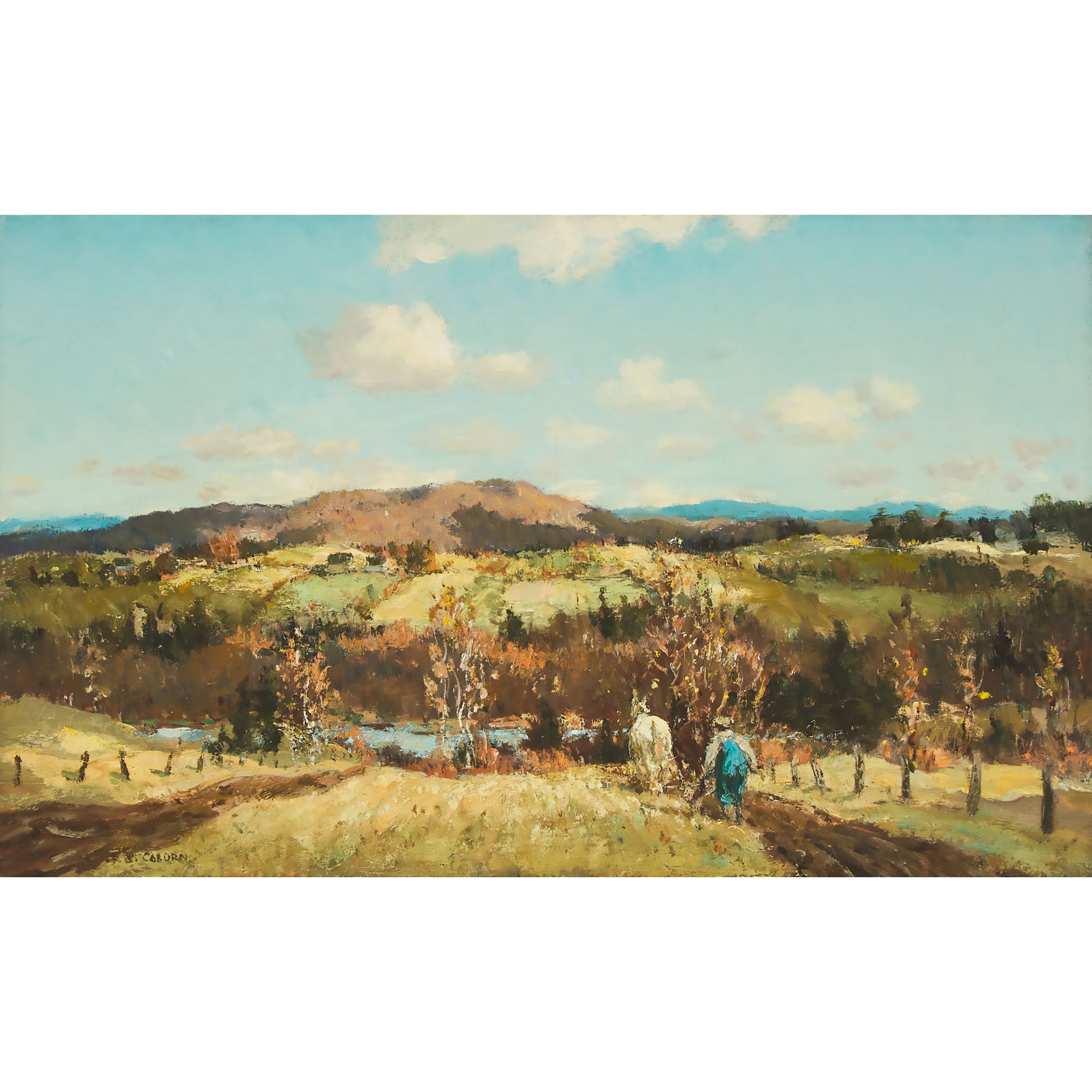 Frederick Simpson Coburn | TURNING THE SOIL | MutualArt