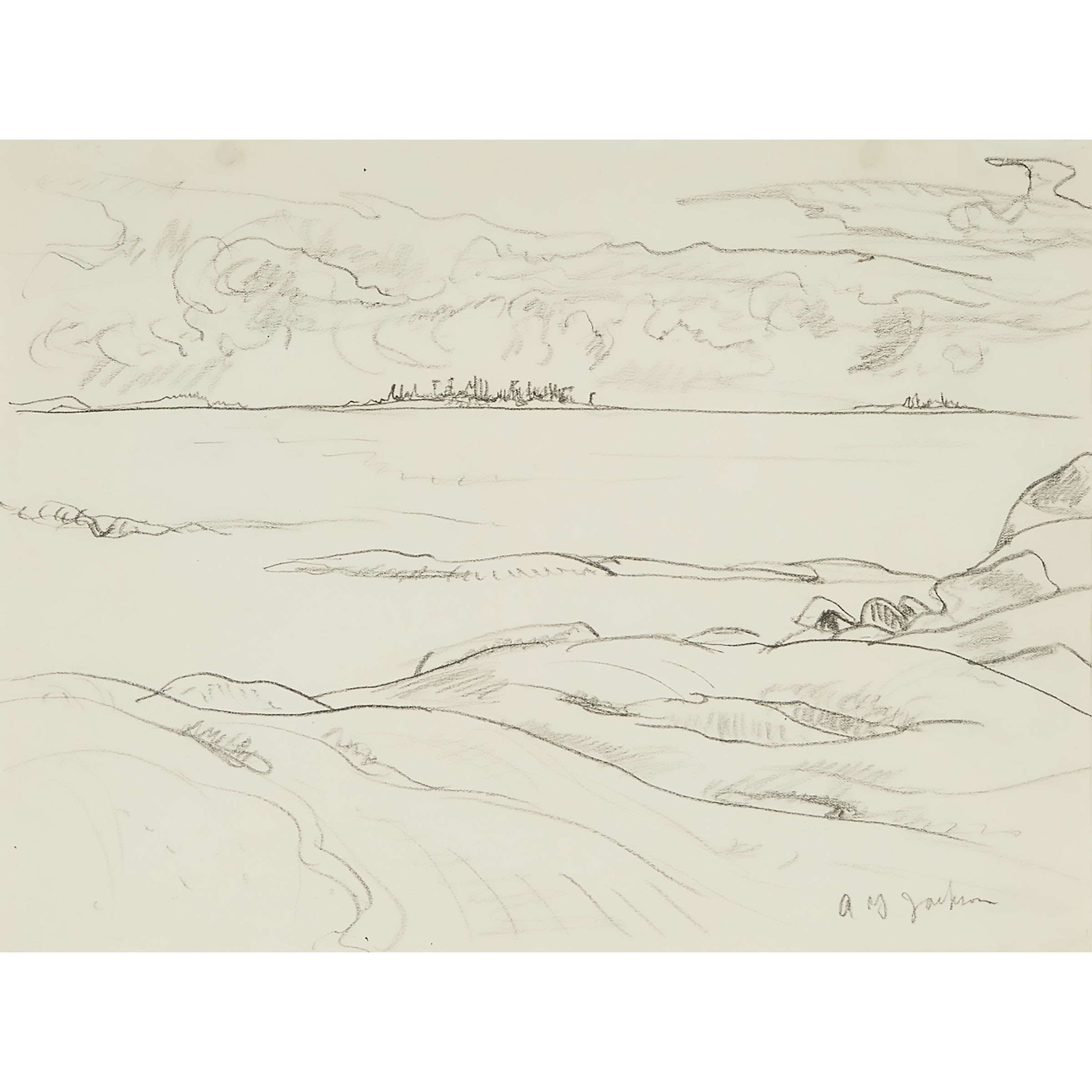 Alexander Young Jackson | GEORGIAN BAY SKETCH | MutualArt