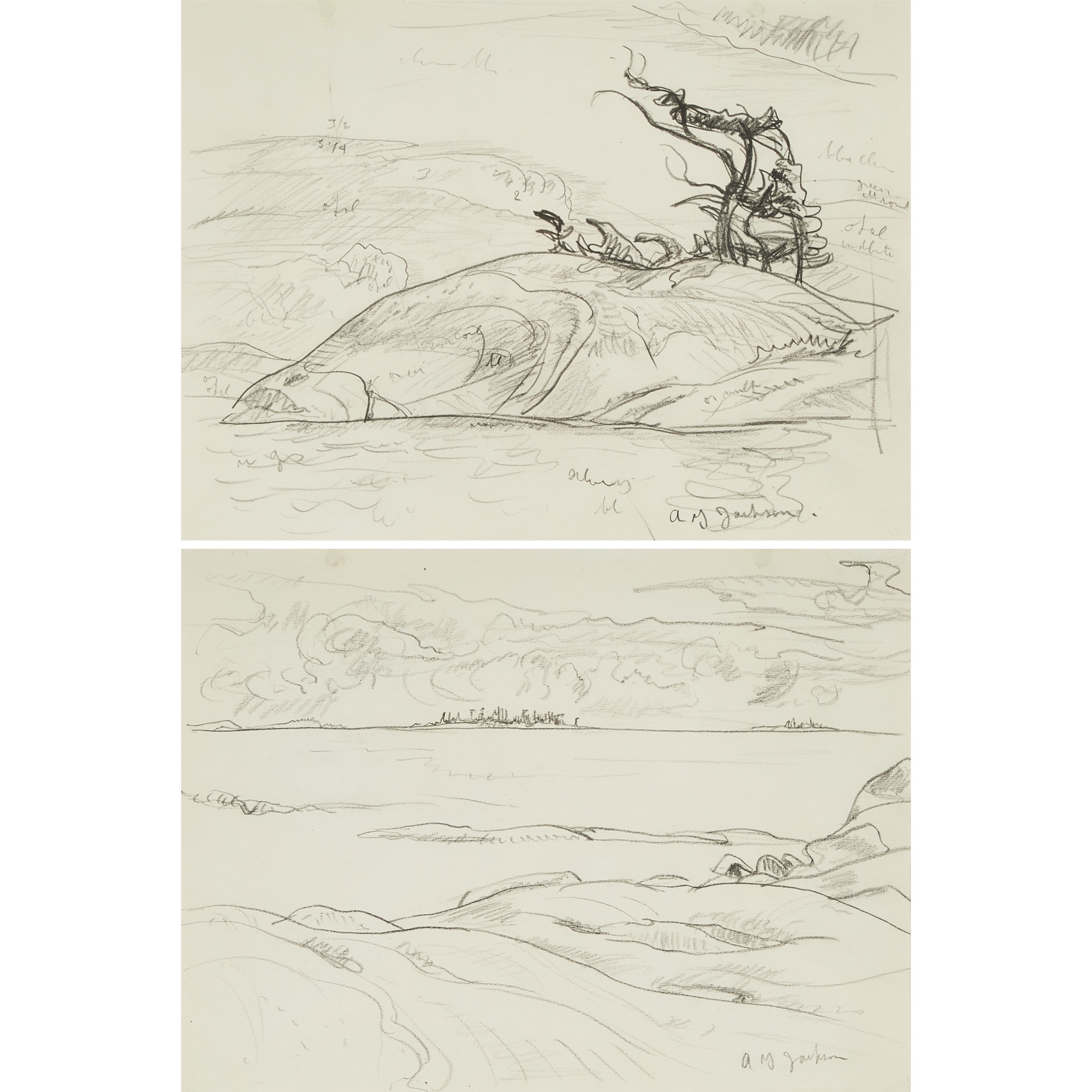 Alexander Young Jackson | GEORGIAN BAY SKETCH | MutualArt