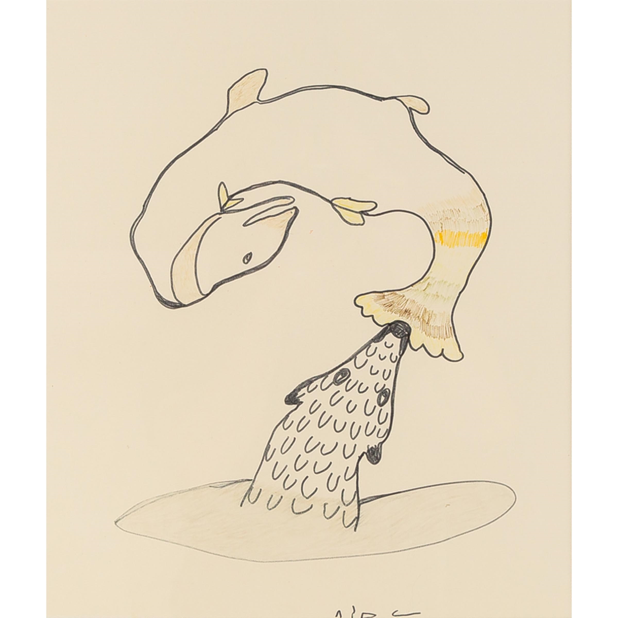 Pitseolak Ashoona | SERIOUS GAME, 1966 | MutualArt