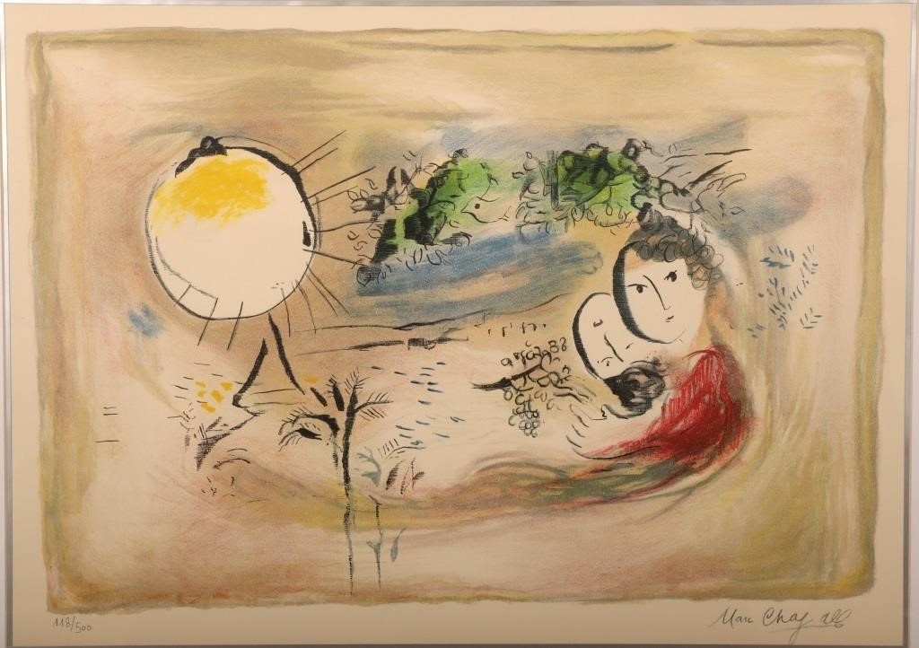 Marc Chagall | Le Repos (1968) | MutualArt
