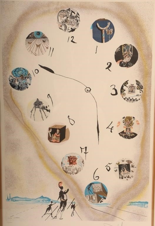 Salvador Dalí | Time and Space (1973) | MutualArt