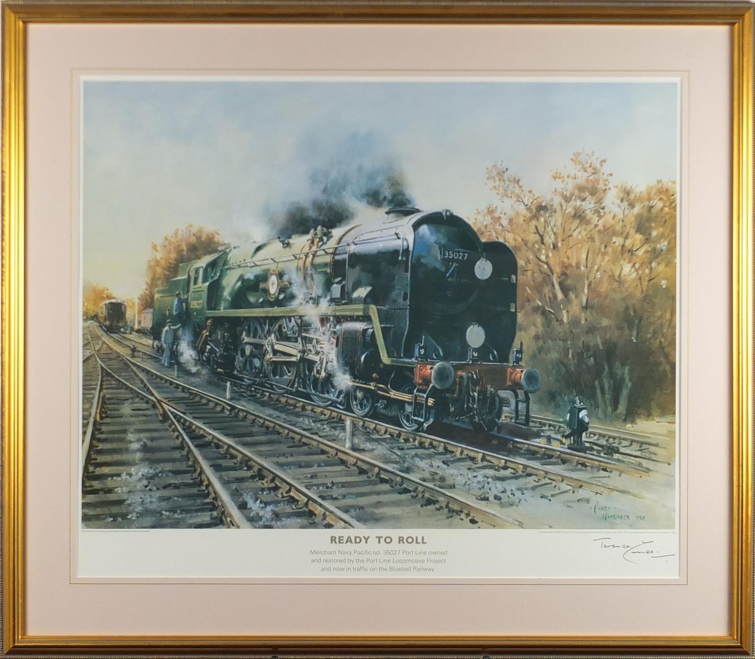 Terence Cuneo | Terence Cuneo - Pencil signed limited edition railway ...