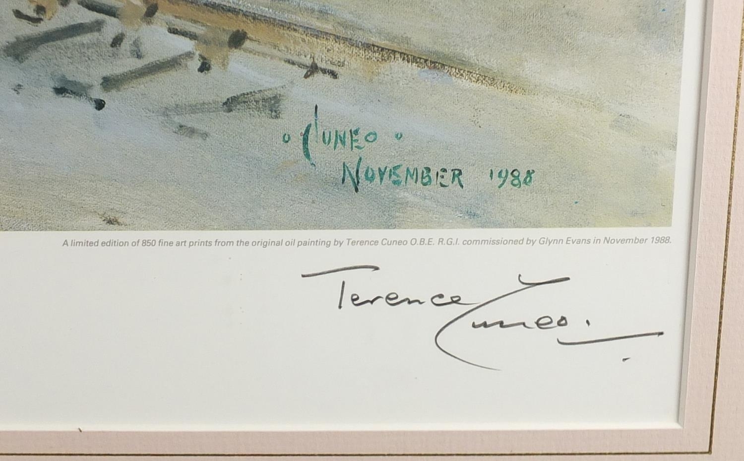 Terence Cuneo | Terence Cuneo - Pencil signed limited edition railway ...