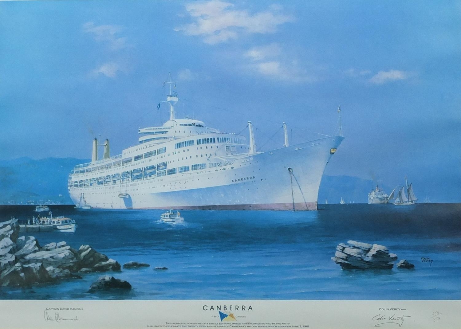 Colin Verity | Colin Verity - limited edition coloured print | MutualArt