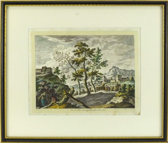 Francesco Bartolozzi | F Bartolozzi - Set of four coloured prints ...