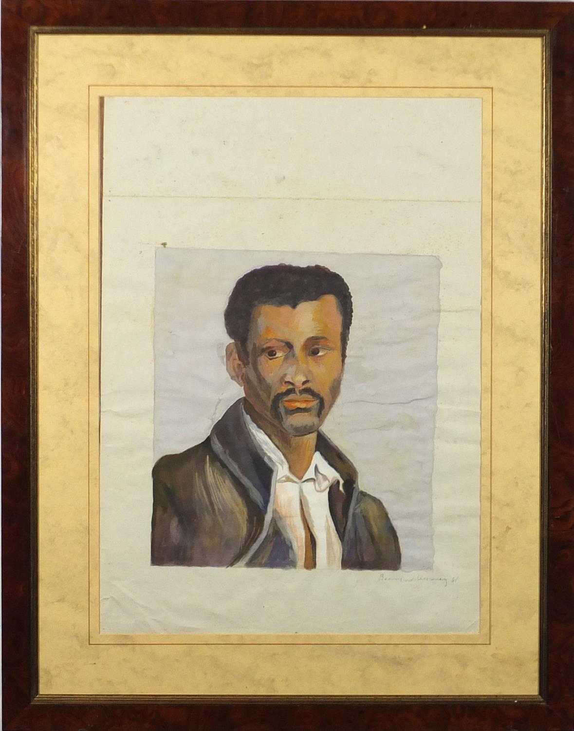 Beauford Delaney | Attributed to Beauford Delaney - Head and shoulder ...