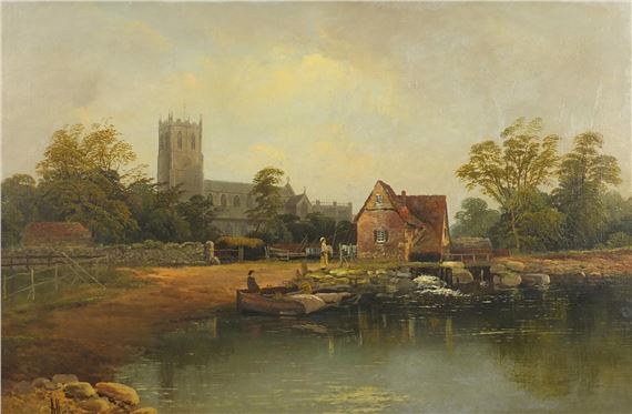 Richard Allam | Richard Allam - Christchurch Mill (19th Century ...