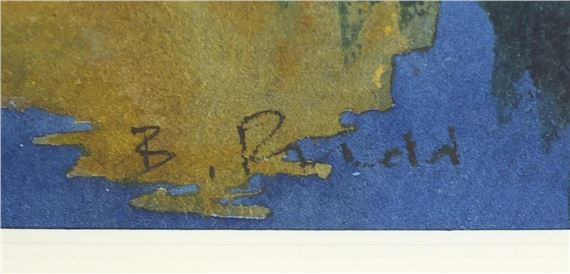 Bob Rudd | Bob Rudd - River through woodland | MutualArt