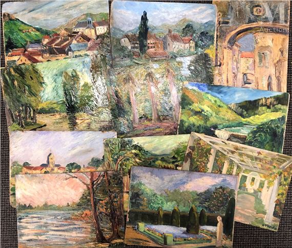 Alice Thevin | Paysages et scènes d'extérieure | MutualArt