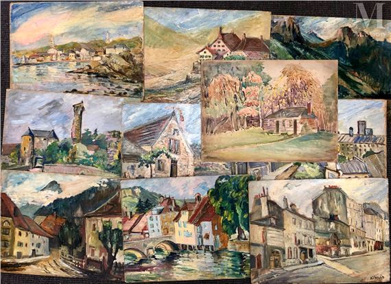 Alice Thevin | Paysages et scènes d'extérieure | MutualArt