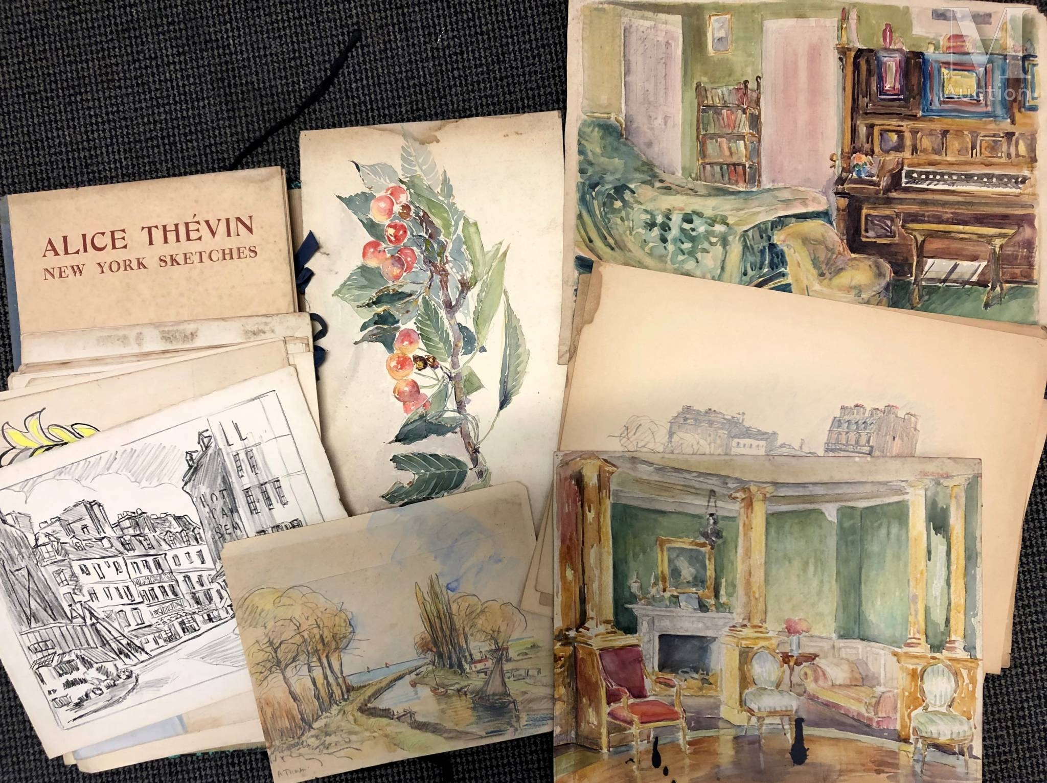 Alice Thevin | Carton à dessin | MutualArt