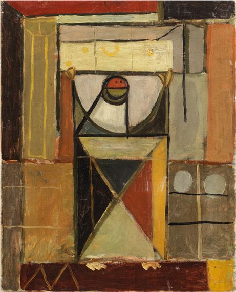 Jewad Selim | The Wedding Chest (Circa 1953) | MutualArt