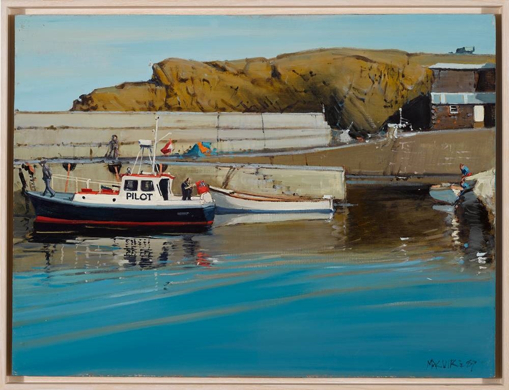 Cecil Maguire | PILOT BOAT, PORTSTEWART, COUNTY DERRY, 1987 (1987 ...