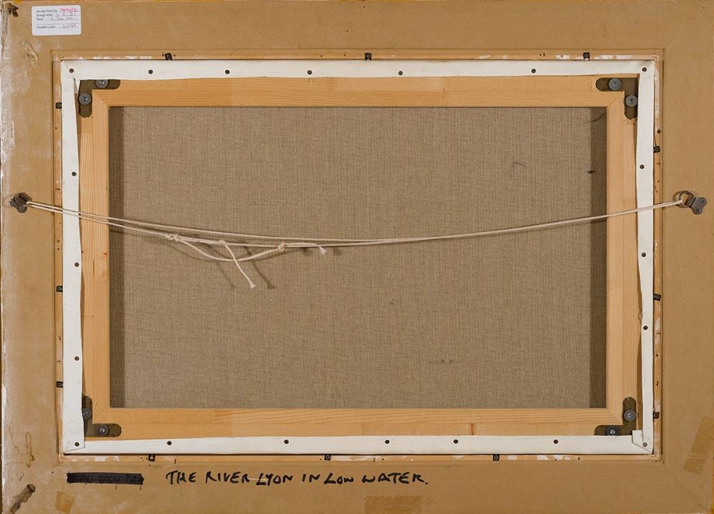 Peter Curling | THE RIVER LYON IN LOW WATER | MutualArt