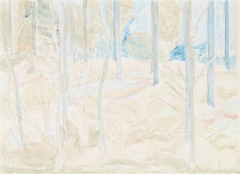 Christine Swane | Plantage ved Smidstrup strand (1943) | MutualArt
