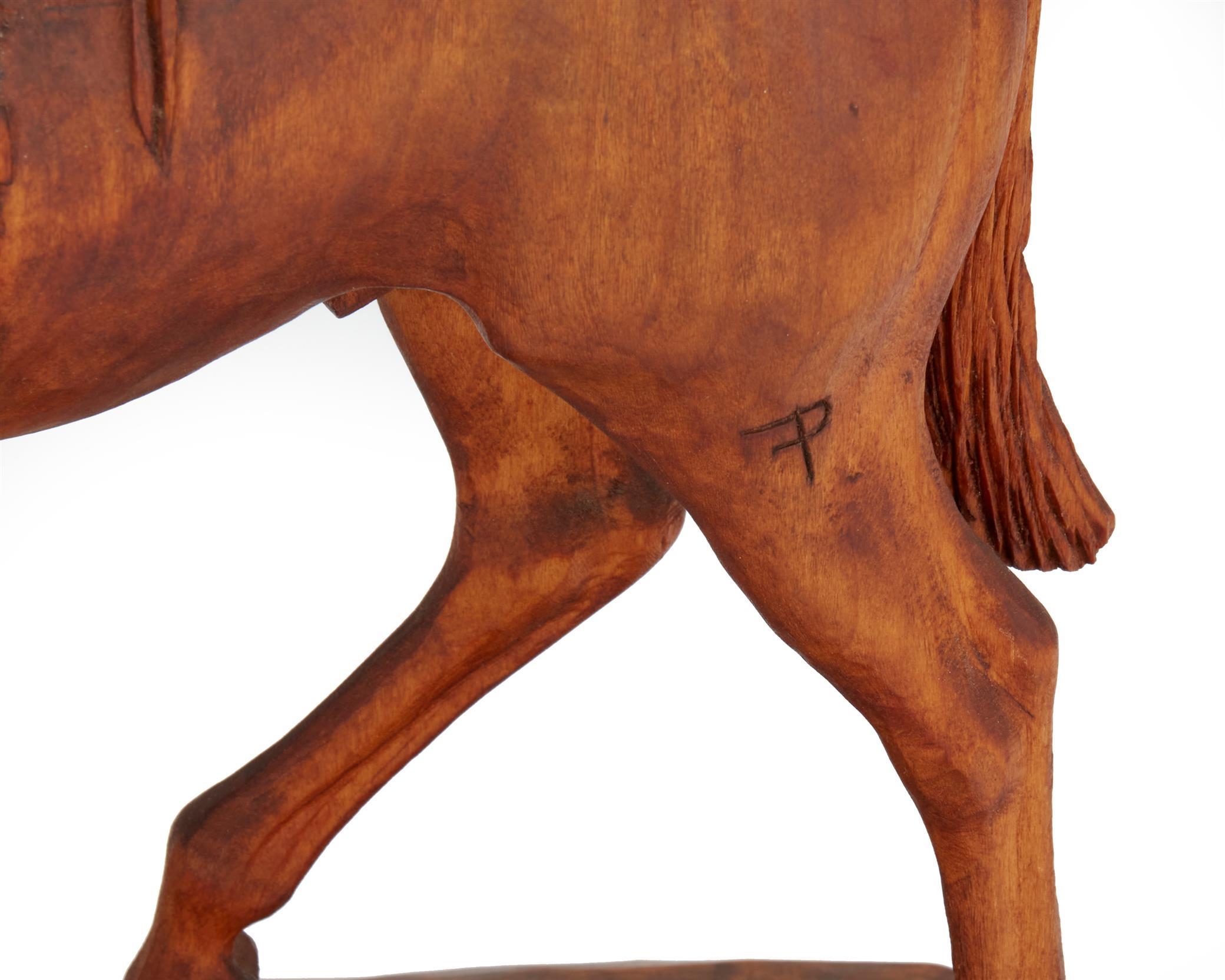 Frank Fredrick Polk | A Cowboy carrying a calf while riding a horse ...