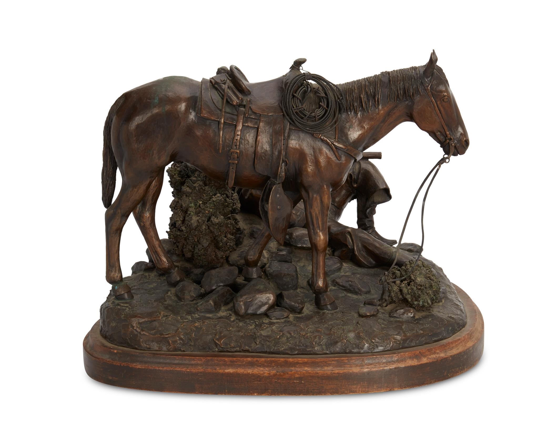 Frank Fredrick Polk | A Long Rope and a Telescope, (1975) | MutualArt