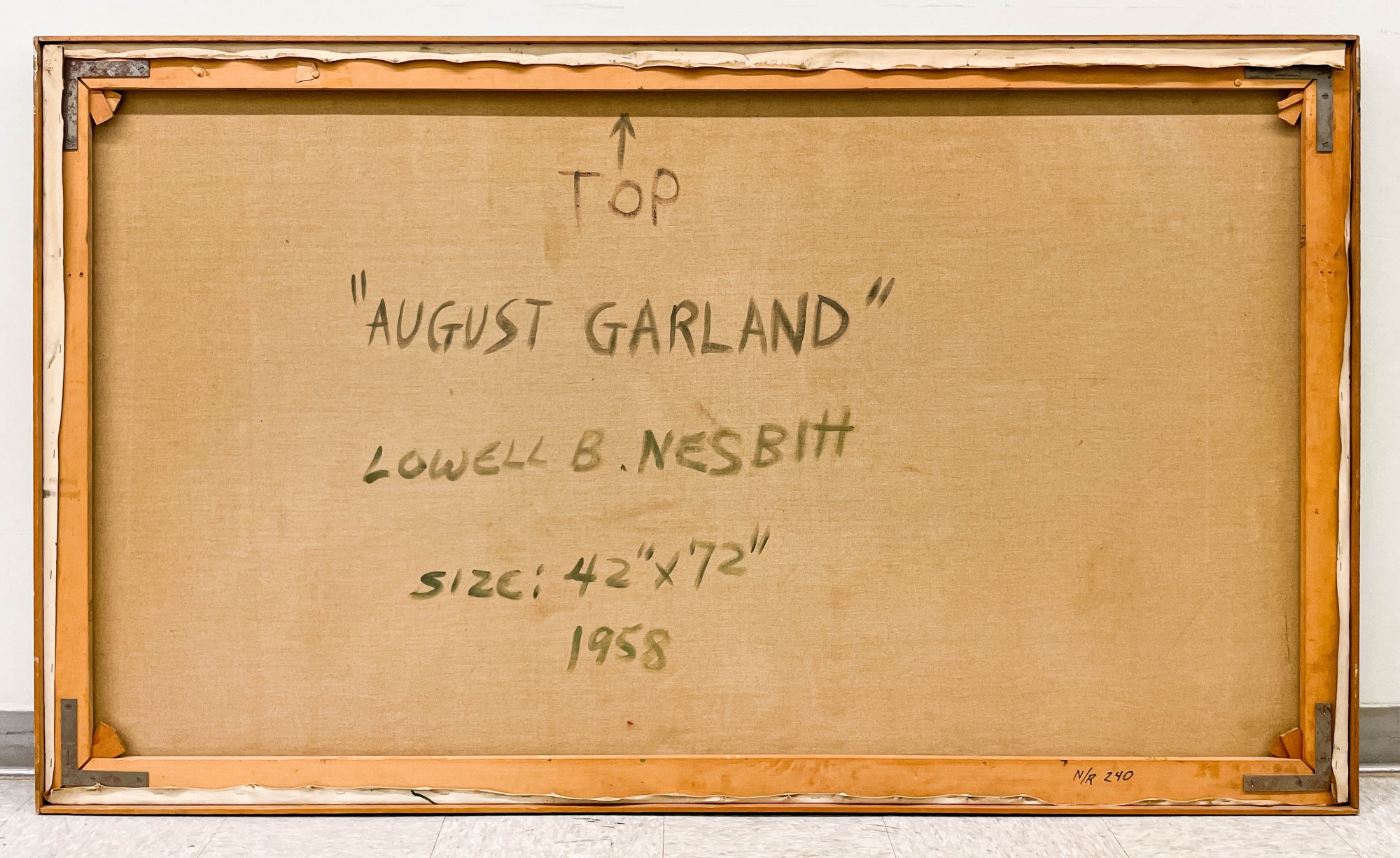 Lowell Nesbitt | August Garland (1958) | MutualArt