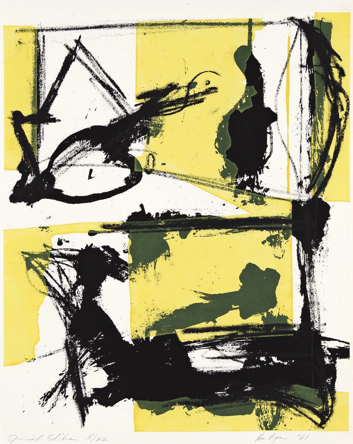 Grace Hartigan | Canal to the Sky (1961) | MutualArt