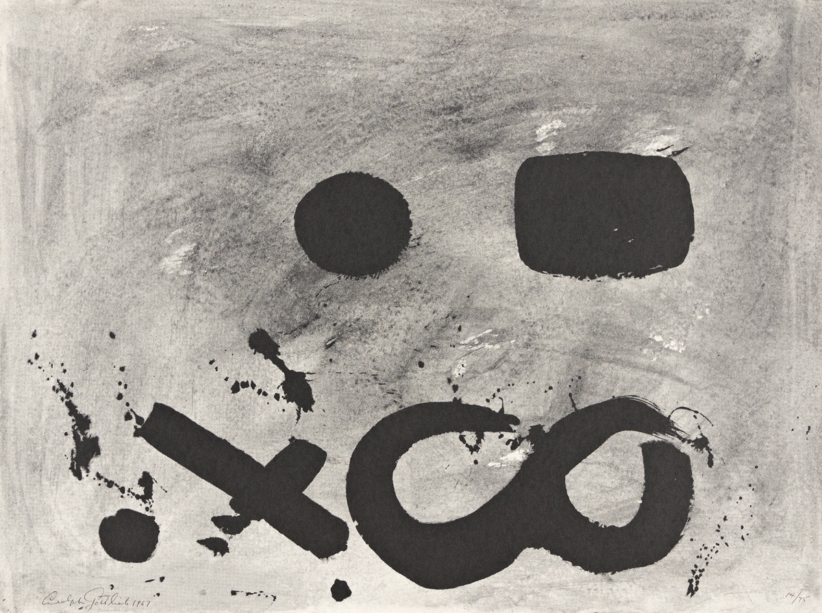 Adolph Gottlieb | Figure Eight (1967) | MutualArt
