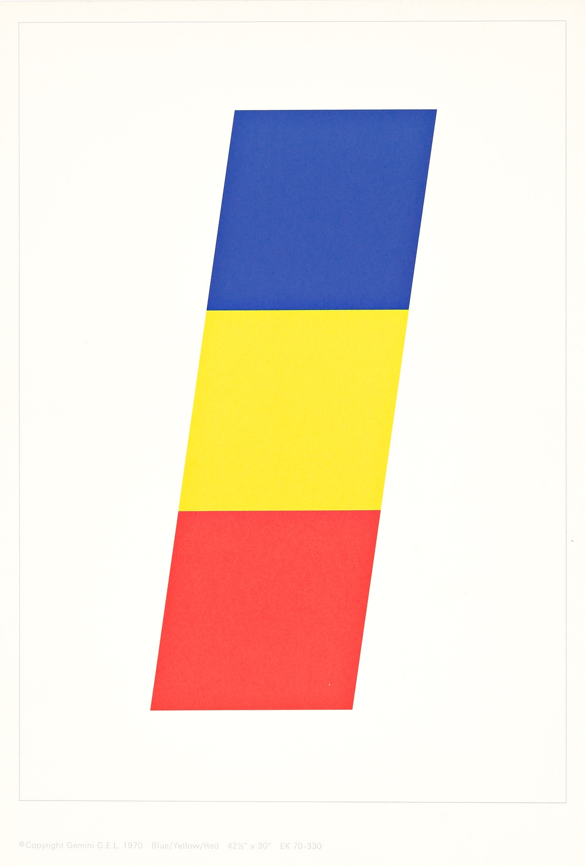 Ellsworth Kelly | Sample Portfolio (1970) | MutualArt