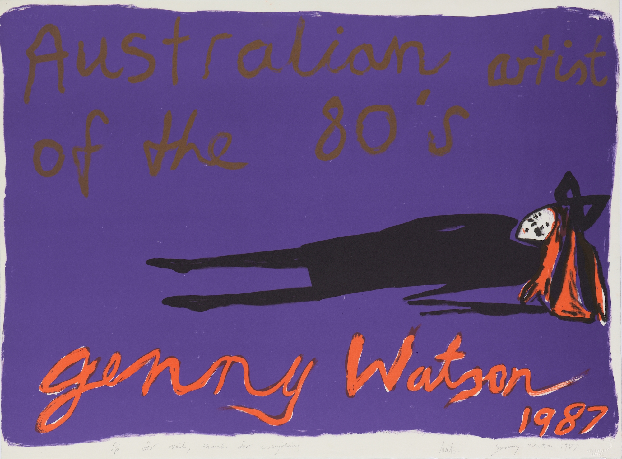 Jenny Watson | Australian Artist of the 80's (1987) | MutualArt