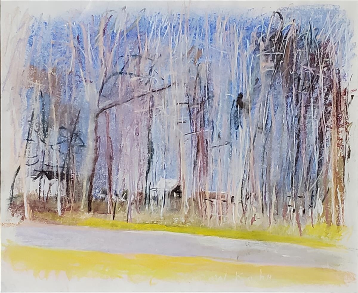 Wolf Kahn Landscape Tree